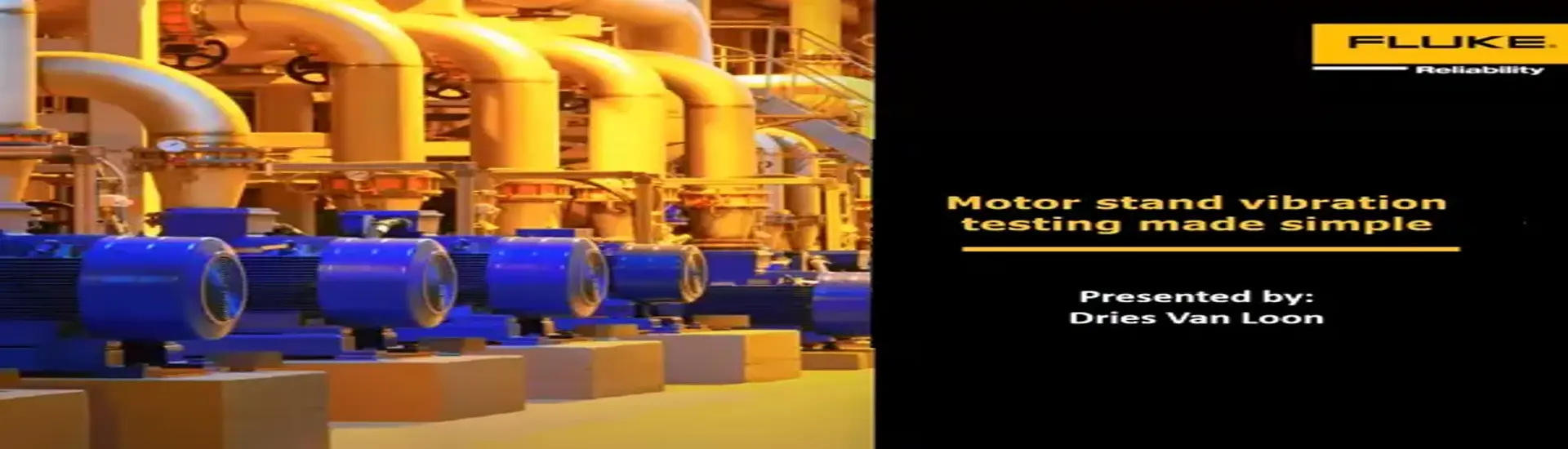 Motor stand vibration testing made simple | Pruftechnik